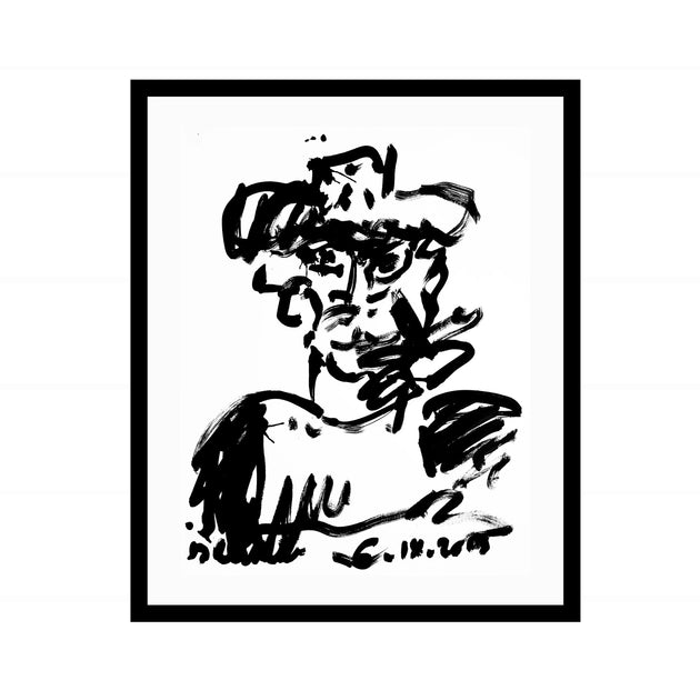 BLACK INK PORTRAITS – Juxtaposition Home